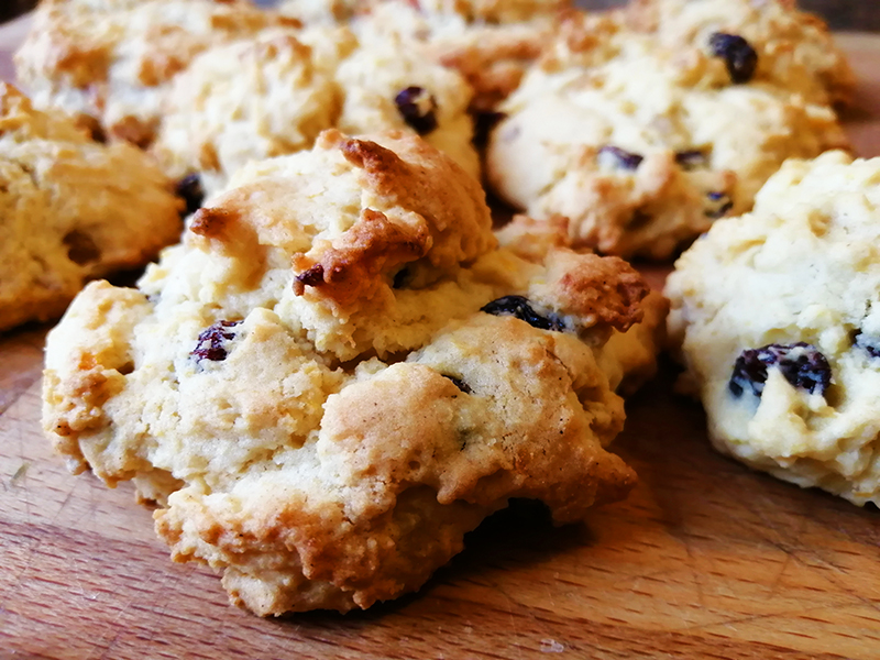 Vegan Rock Buns - The Chestnut Candle